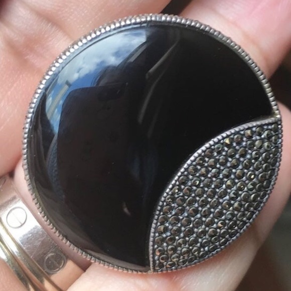 Judith Jack | Jewelry | Vintage Xl Judith Jack Sterling Silver Hugh ...